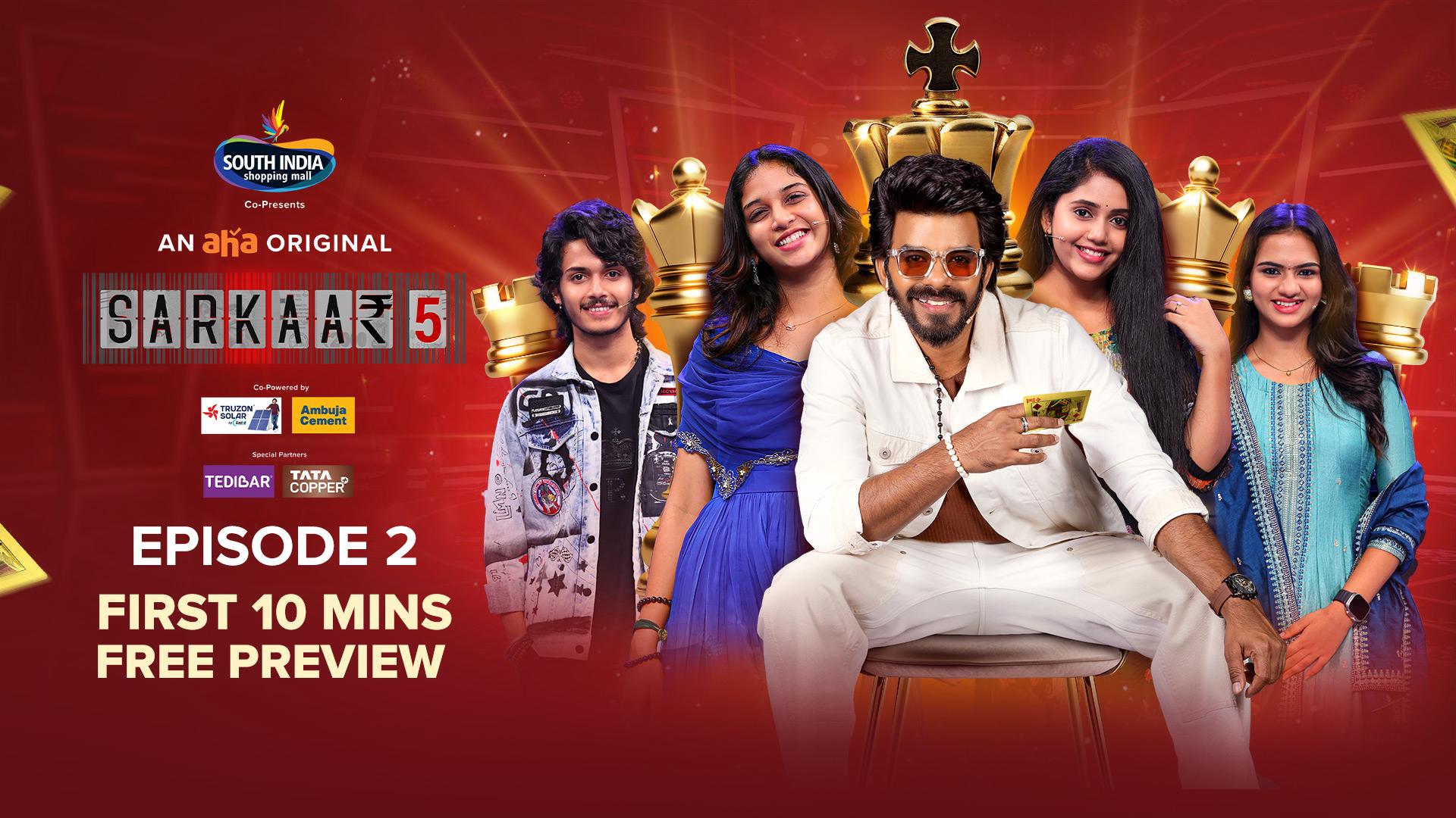 Watch Sarkaar Season 5 Telugu Episode 2 on aha in HD Quality Stream Now.
