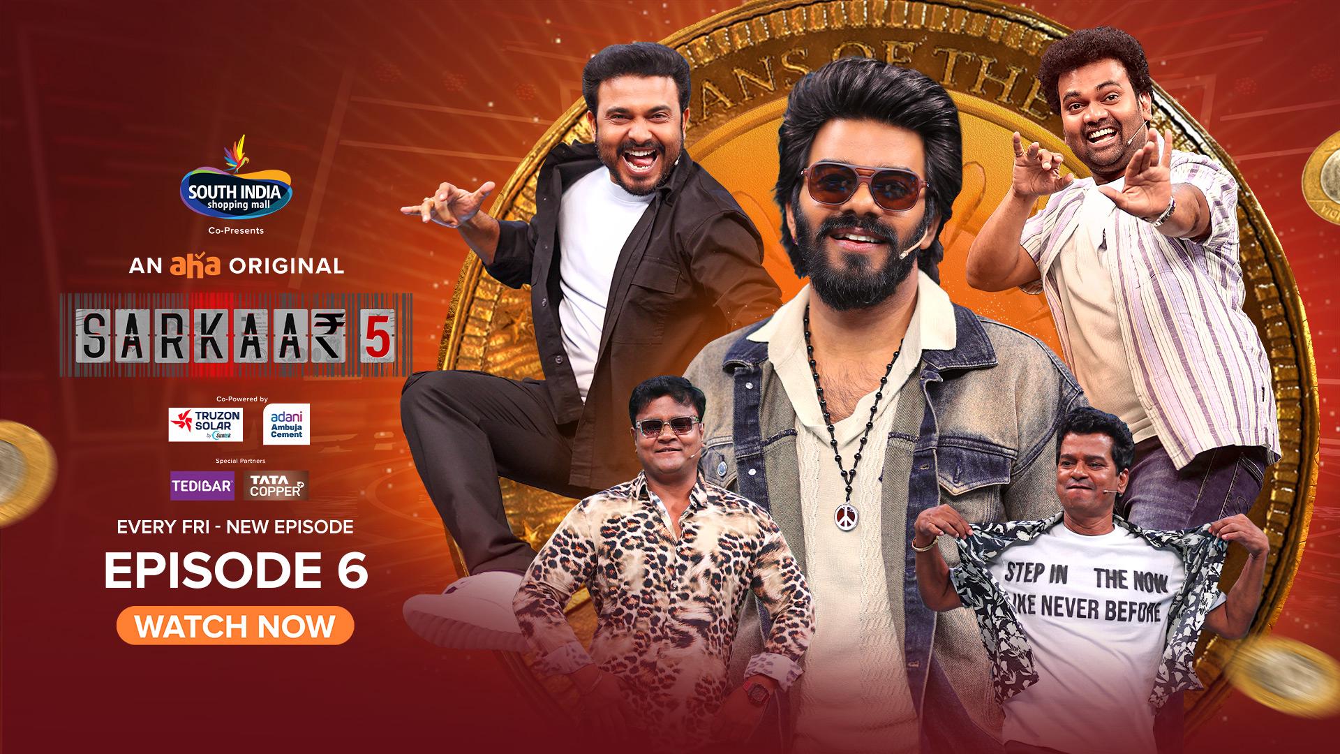 Watch Sarkaar Season 5 Telugu Episode 6 on aha in HD Quality Stream Now.