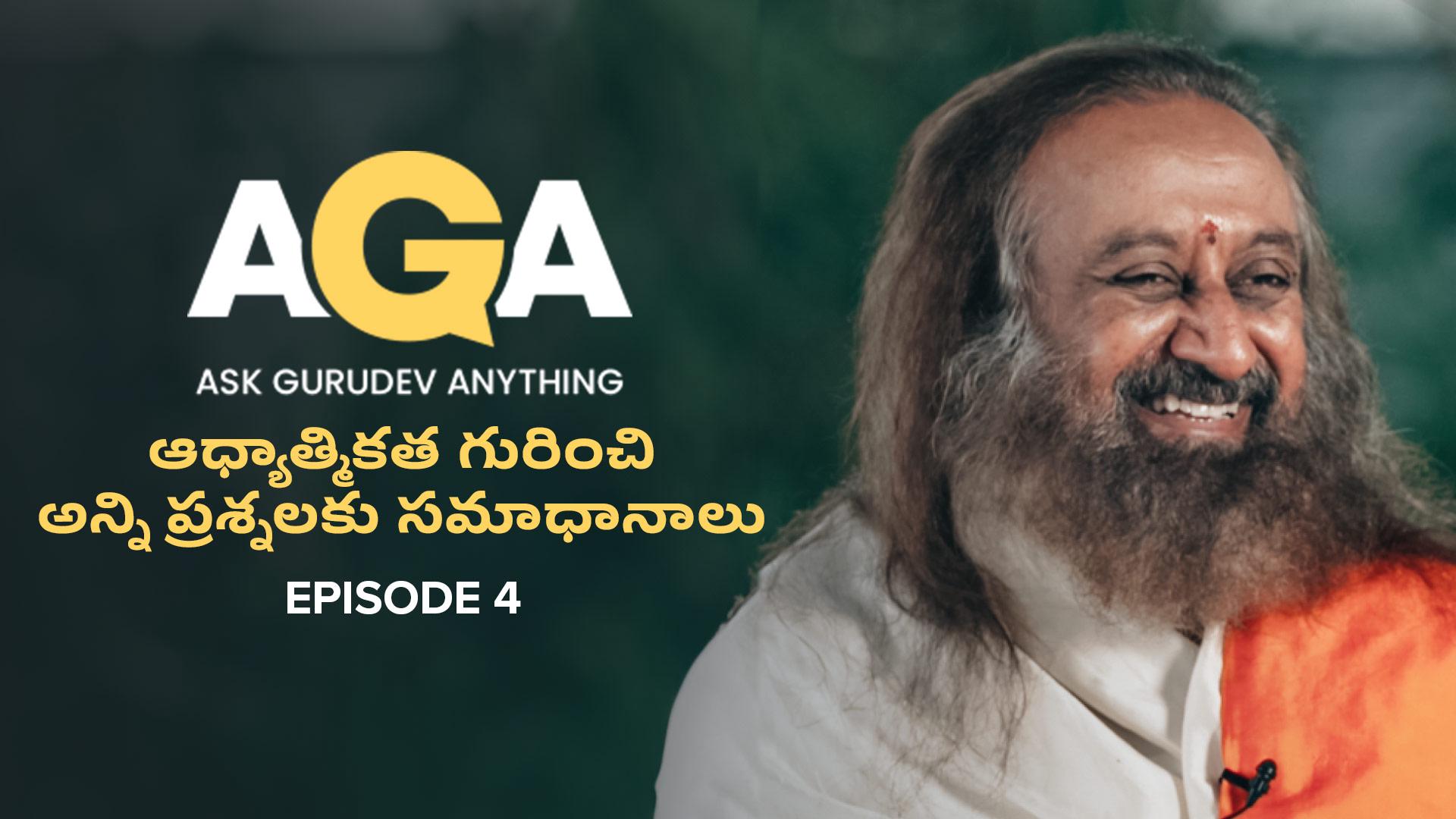 Watch Ask Gurudev Anything (Telugu Dubbed) Series Episode 4 on aha in HD Quality Stream Now.