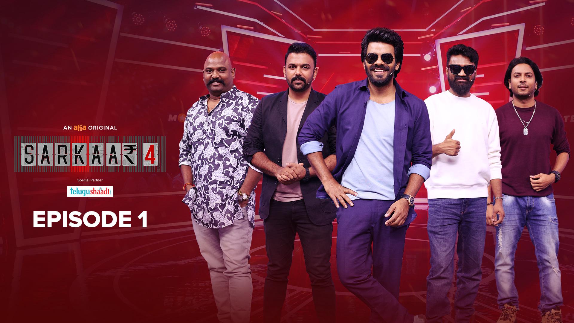 Watch Sarkaar Season 4 Telugu Episode 1 on aha in HD Quality Stream Now.