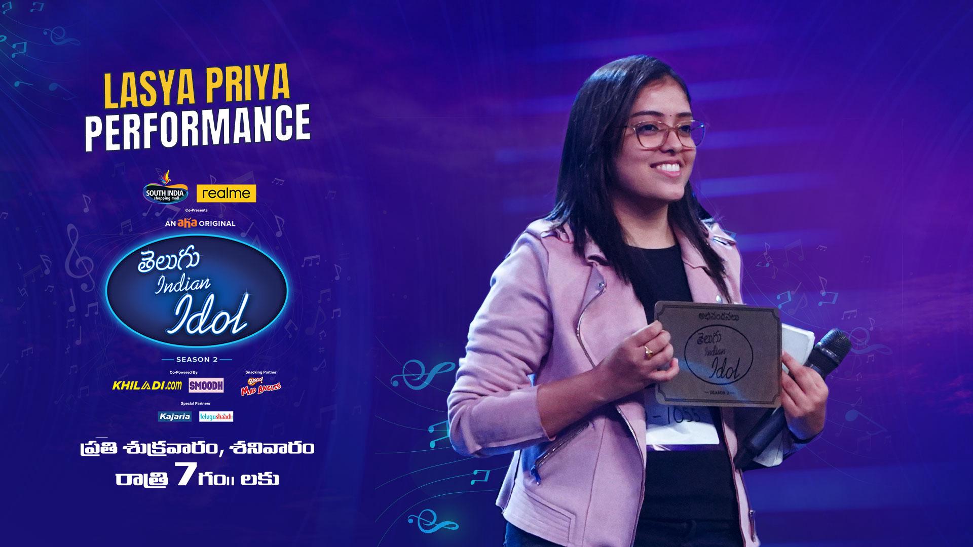 Watch til s2 auditions lasya priya Trailer Online