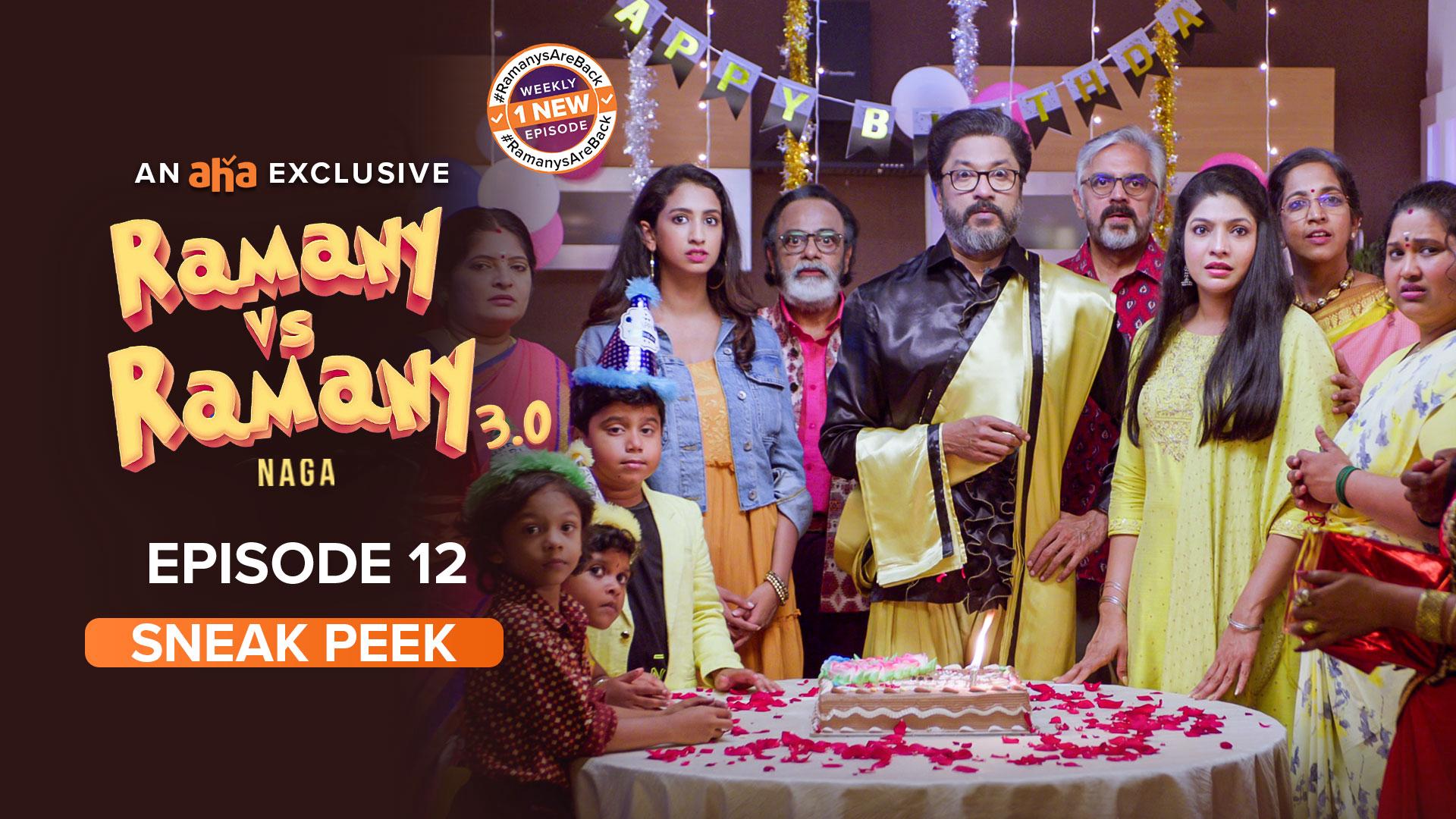 Watch Ramany vs Ramany 3.0 Episode 12 Sneak Peek Web Series on Aha