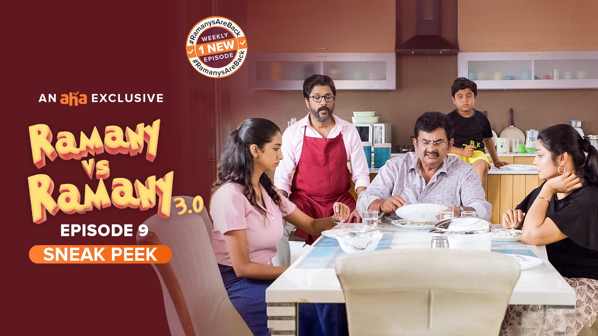 Watch Ramany vs Ramany 3.0 Episode 9 Sneak Peek Web Series on Aha