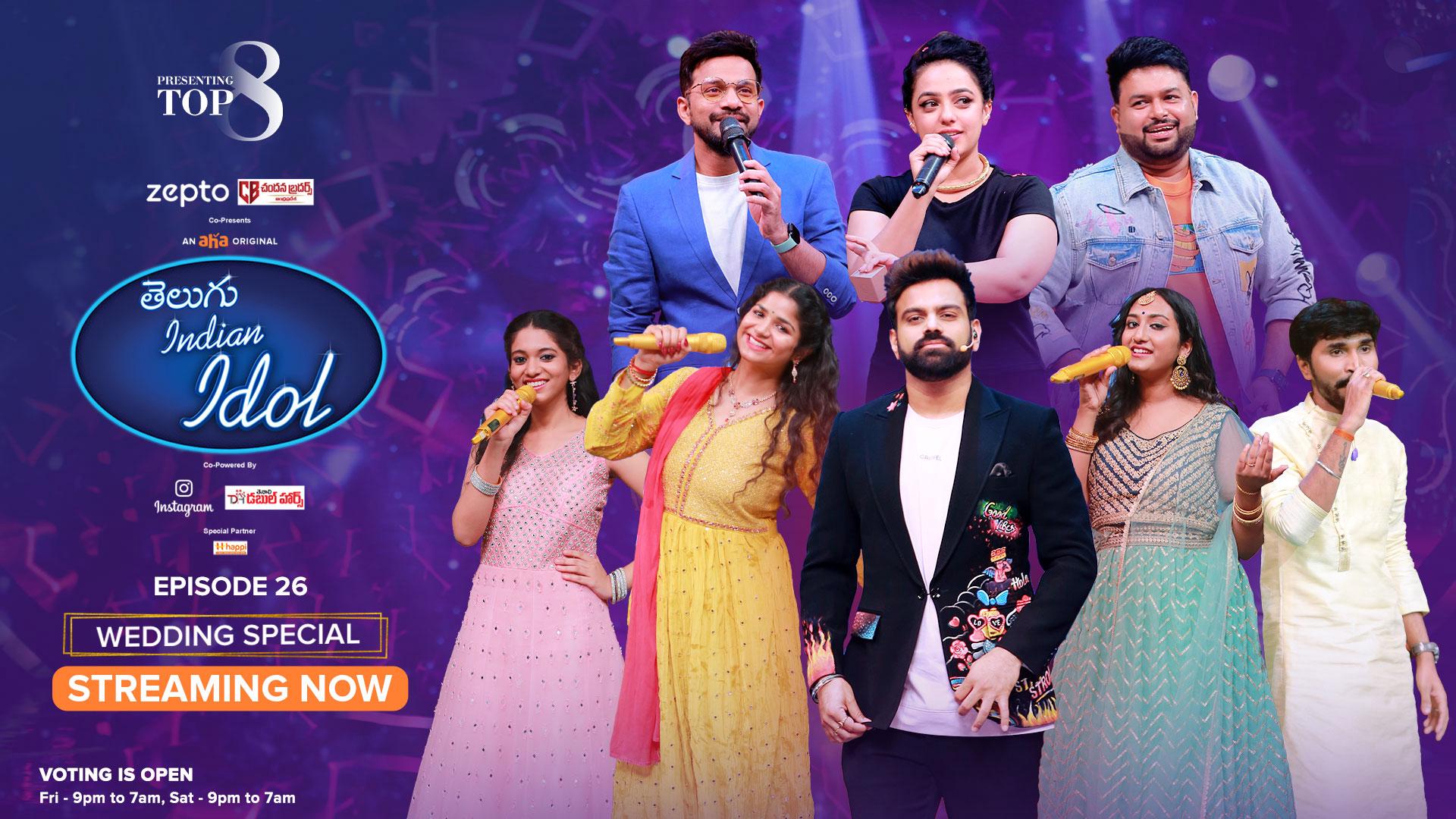 Watch Telugu Indian Idol Episode 26 In Hd Quality Only On Aha