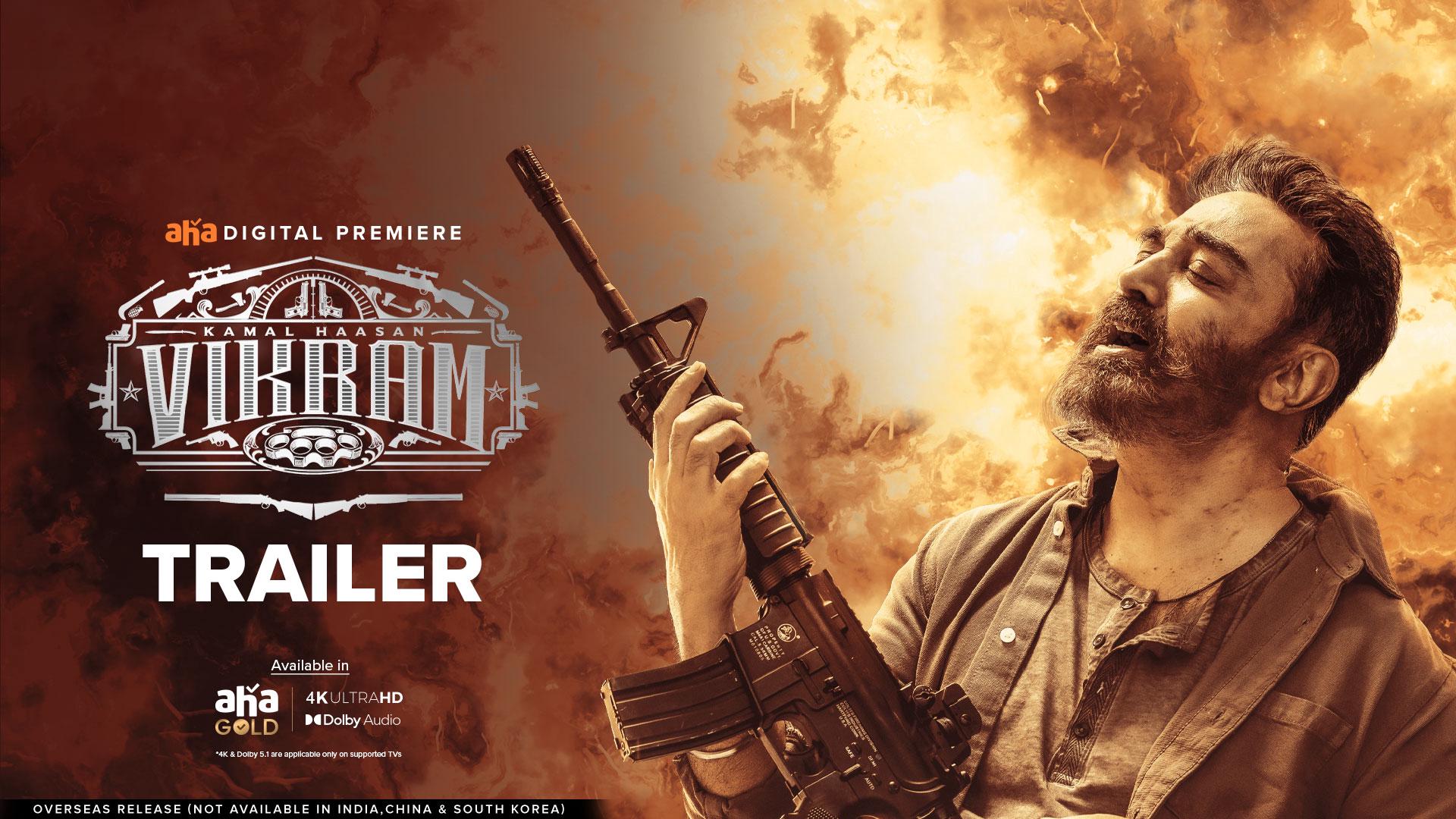 Watch Vikram Trailer On aha